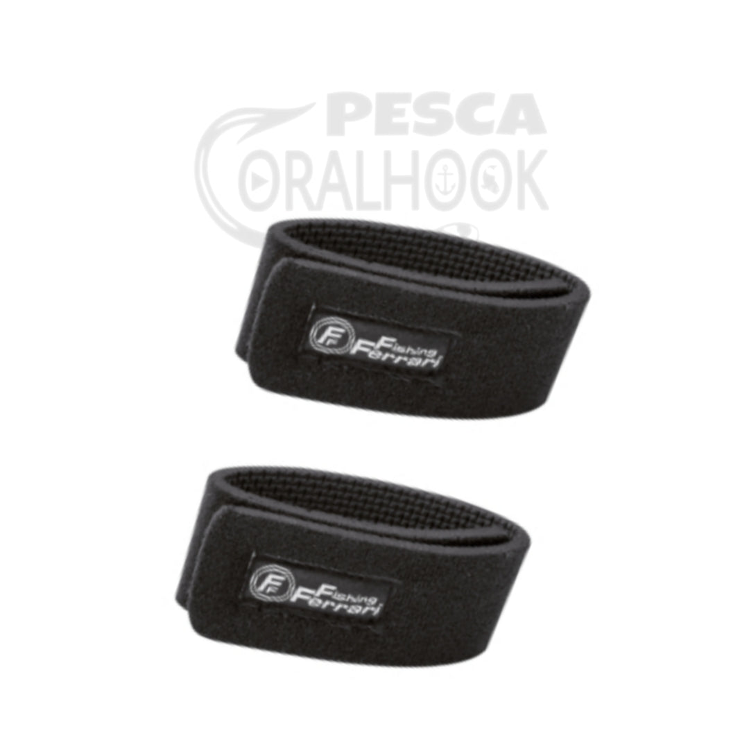 PACK 2 GOMAS ATACAÑAS VELCRO FISHING FERRARI – CORALHOOK PESCA